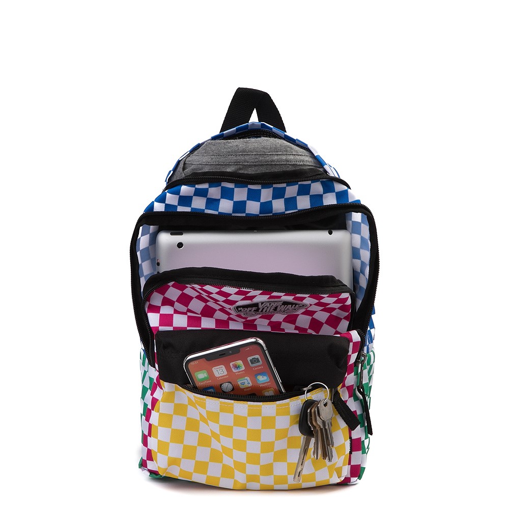 Vans Checkerboard Backpack Rainbow | IUCN Water