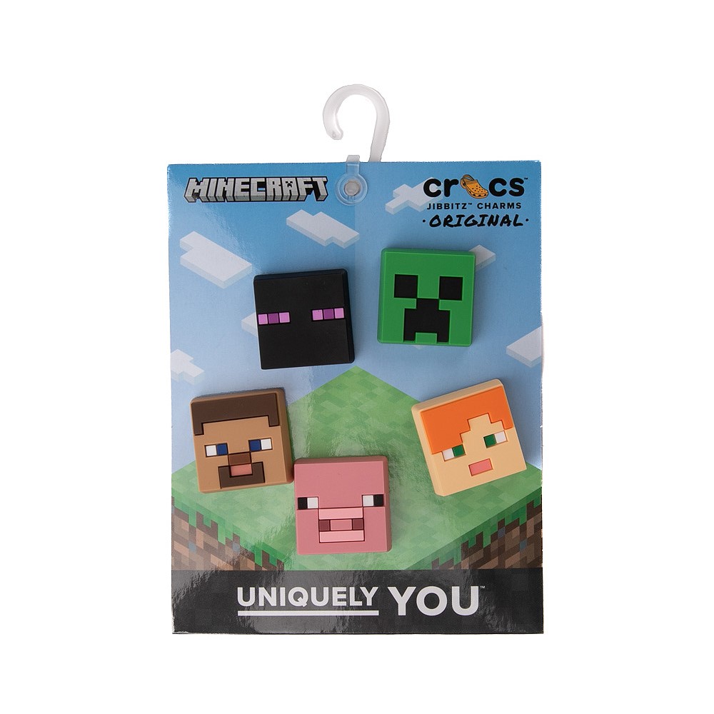 Minecraft x Crocs Jibbitz™ Shoe Charms 5 Pack - Multicolor | JourneysCanada