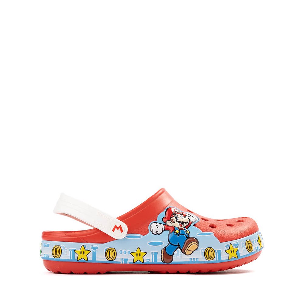Super Mario Bros. Crocs Classic Lights Clog - Little Kid / Big Kid ...