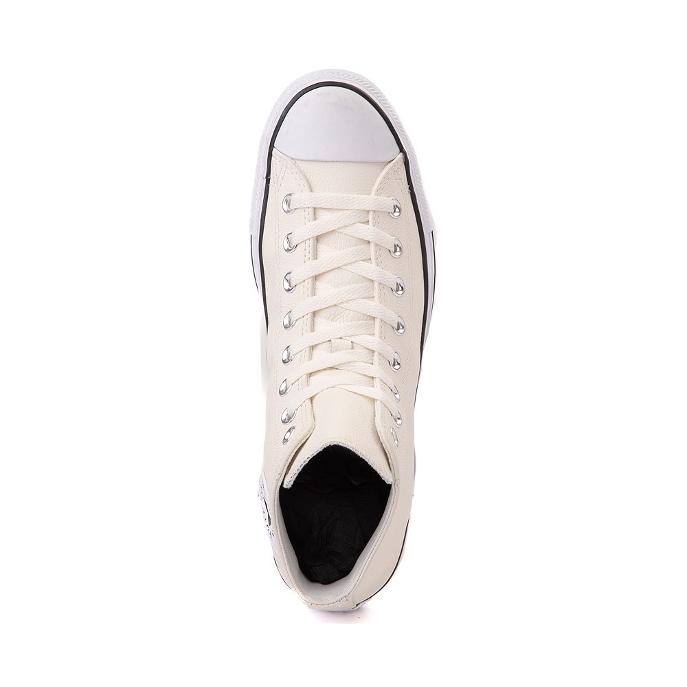 Converse Chuck Taylor All Star Hi Leather Sneaker Egret Vintage White JourneysCanada