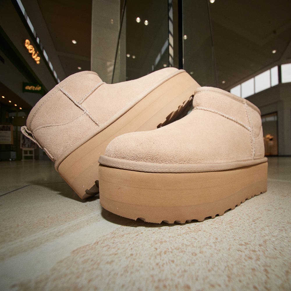 Womens UGG® Classic Ultra Mini Platform Boot - Sand | JourneysCanada