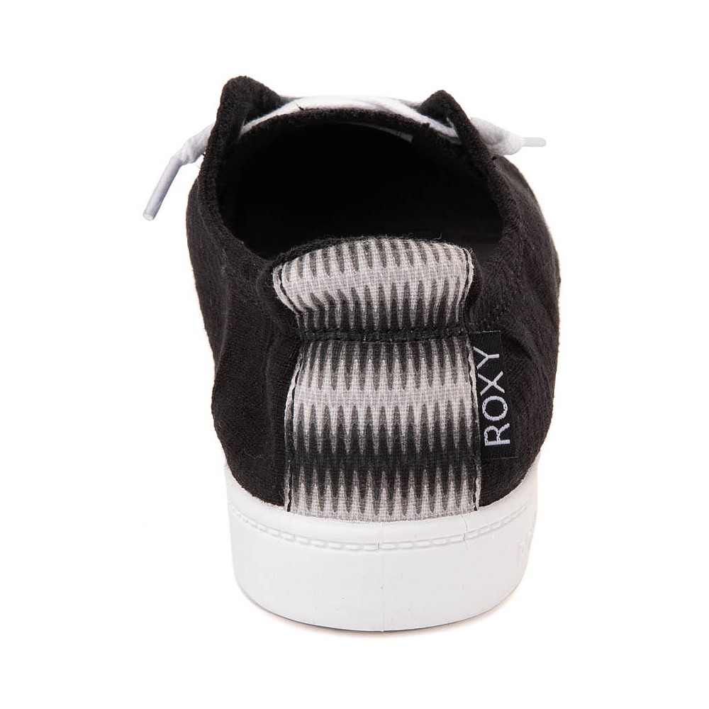 Womens Roxy Bayshore Plus Slip-On Casual Shoe - Black | JourneysCanada