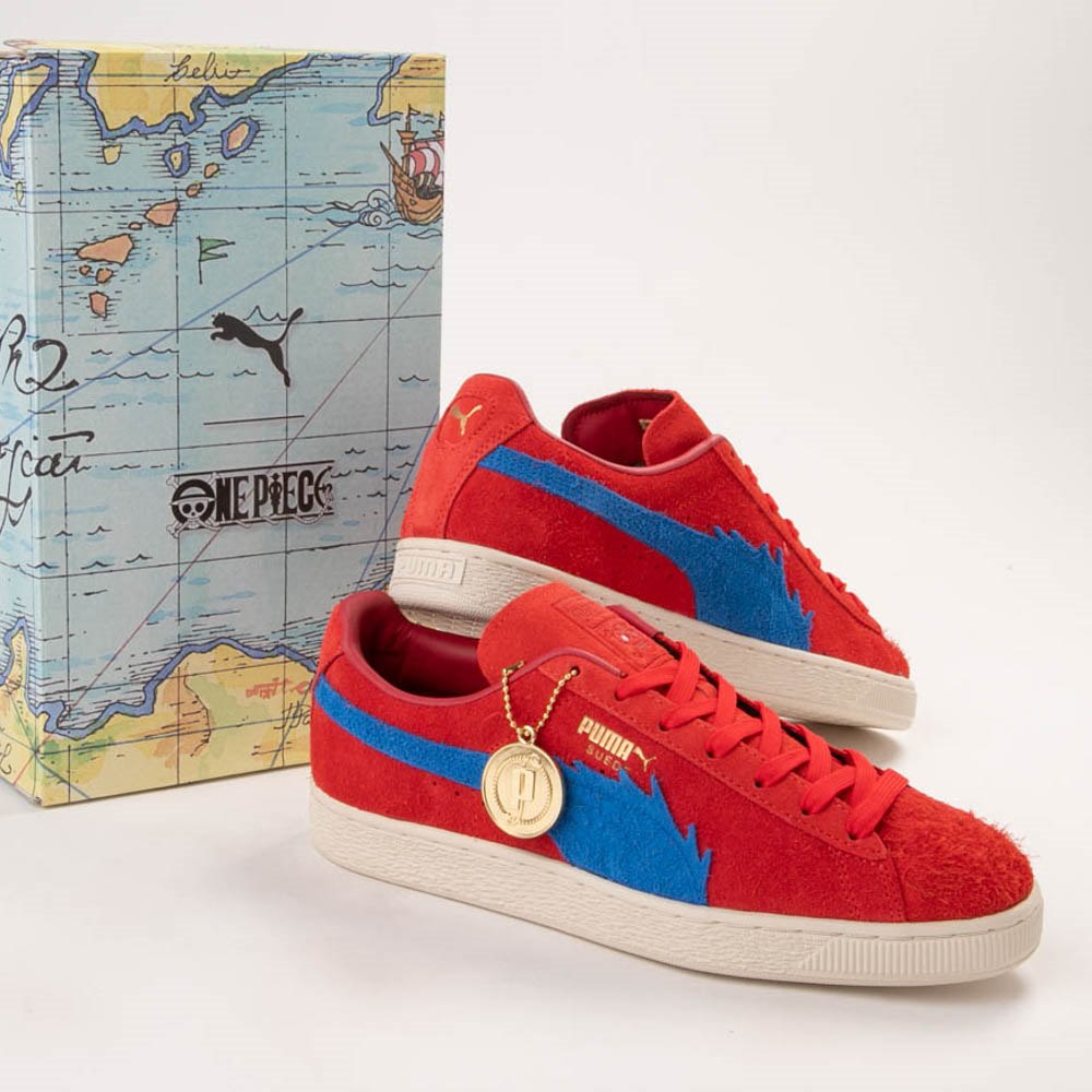 Mens PUMA x One Piece Suede Buggy Athletic Shoe - For All Time Red ...