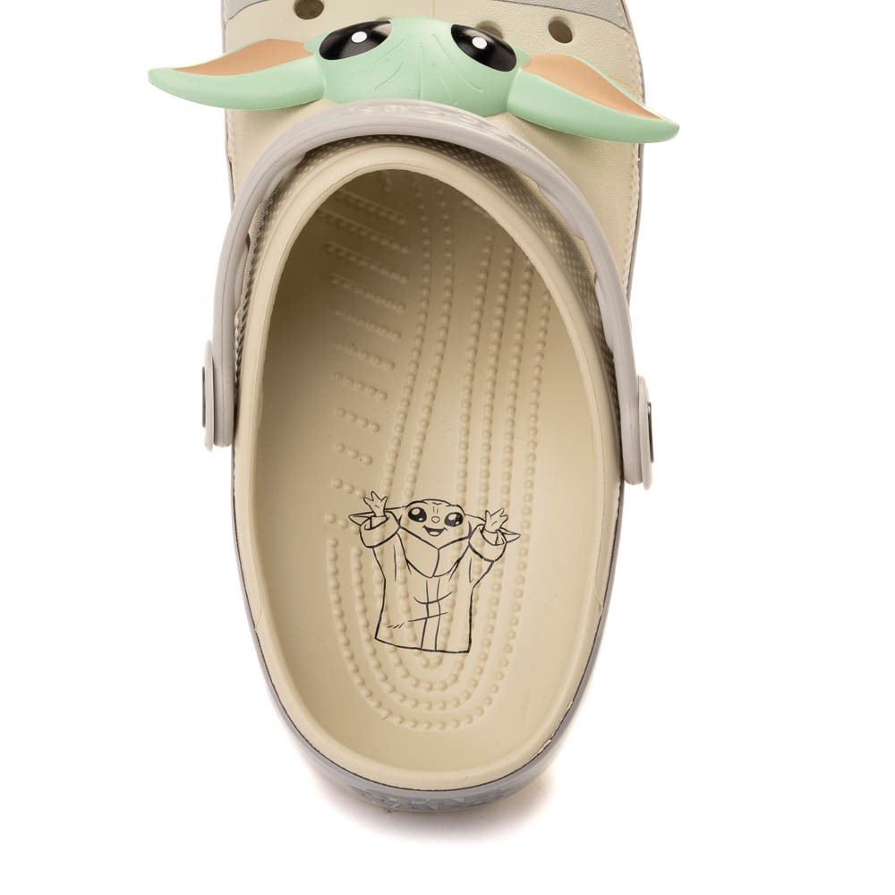 Star Wars™ The Mandalorian Crocs Grogu Classic Clog - Bone | JourneysCanada