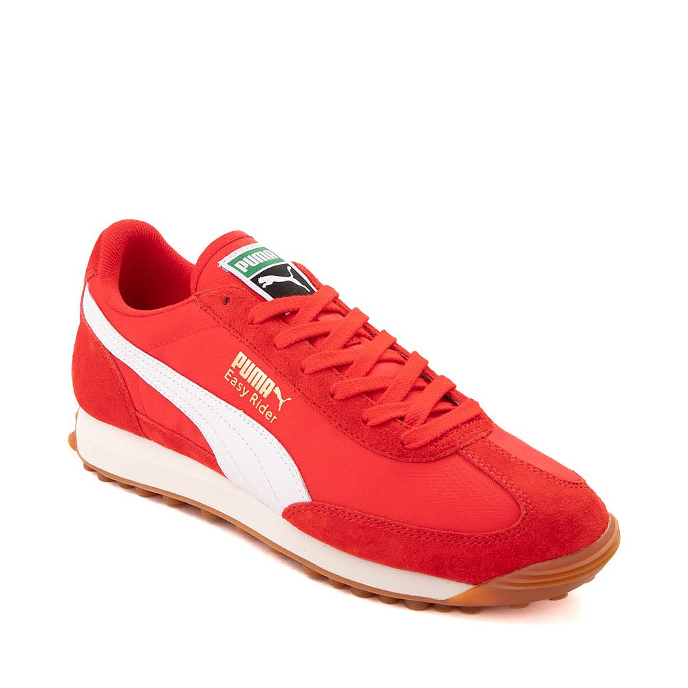 PUMA Easy Rider Vintage Athletic Shoe - Red / White / Gum | JourneysCanada