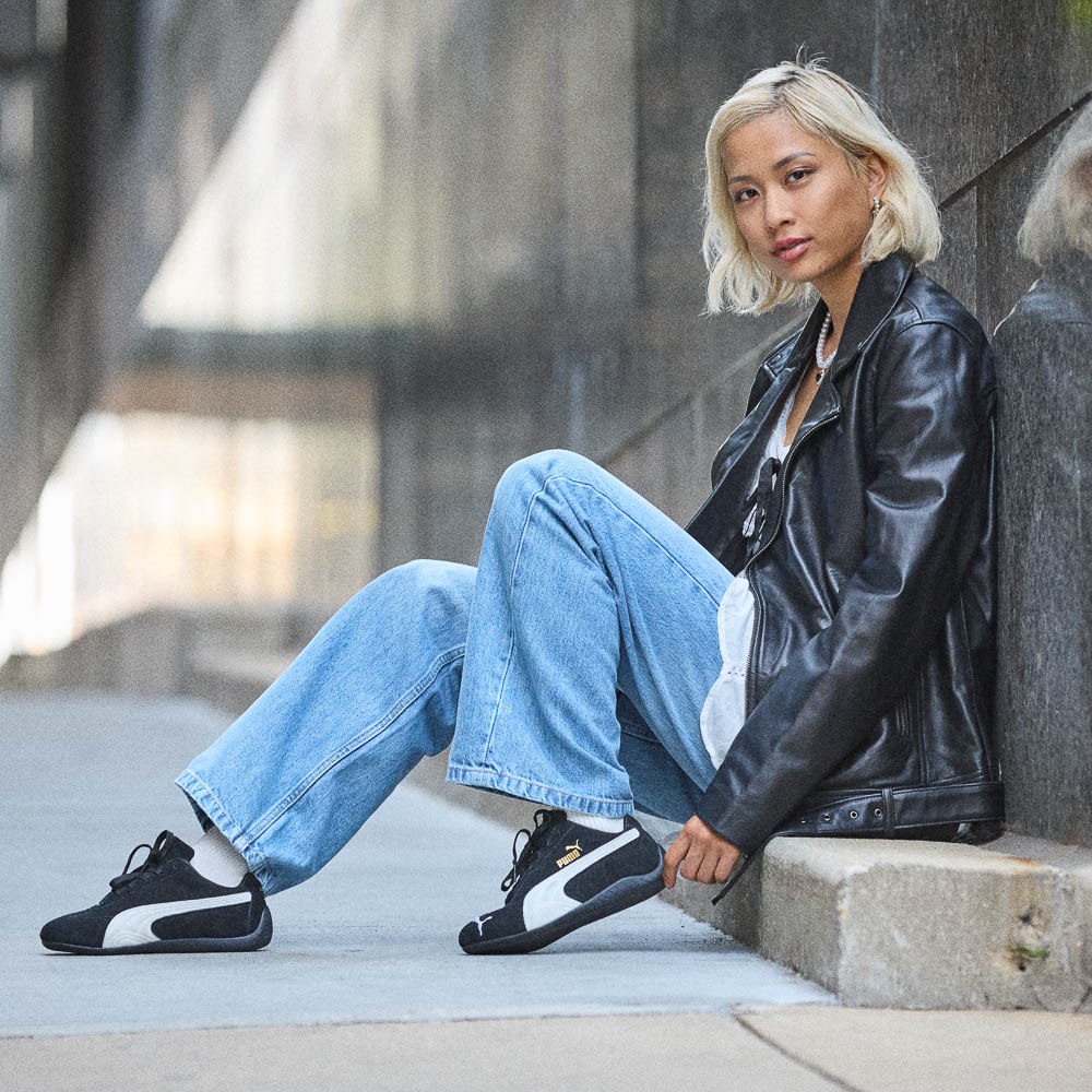 Womens PUMA Speedcat OG Athletic Shoe - Black / White | JourneysCanada