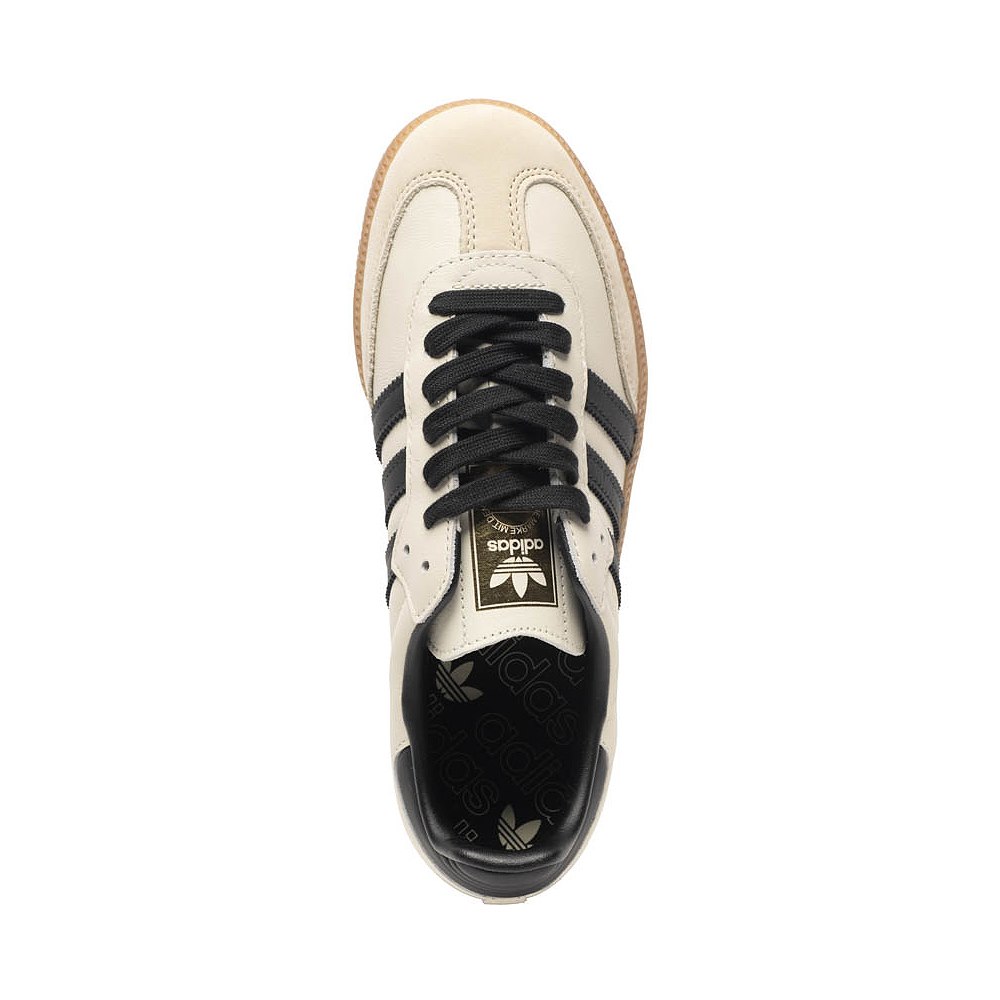Womens adidas Samba OG Athletic Shoe - Cream White / Core Black / Sand ...