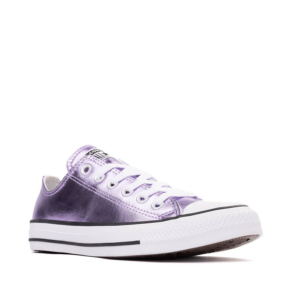 Converse Chuck Taylor All Star Low-Top Metallic Sneaker - Purple ...
