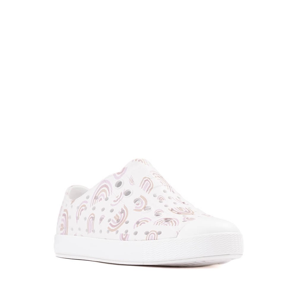 Native Jefferson Slip-On Shoe - Baby / Toddler - White / Barely Rainbow ...
