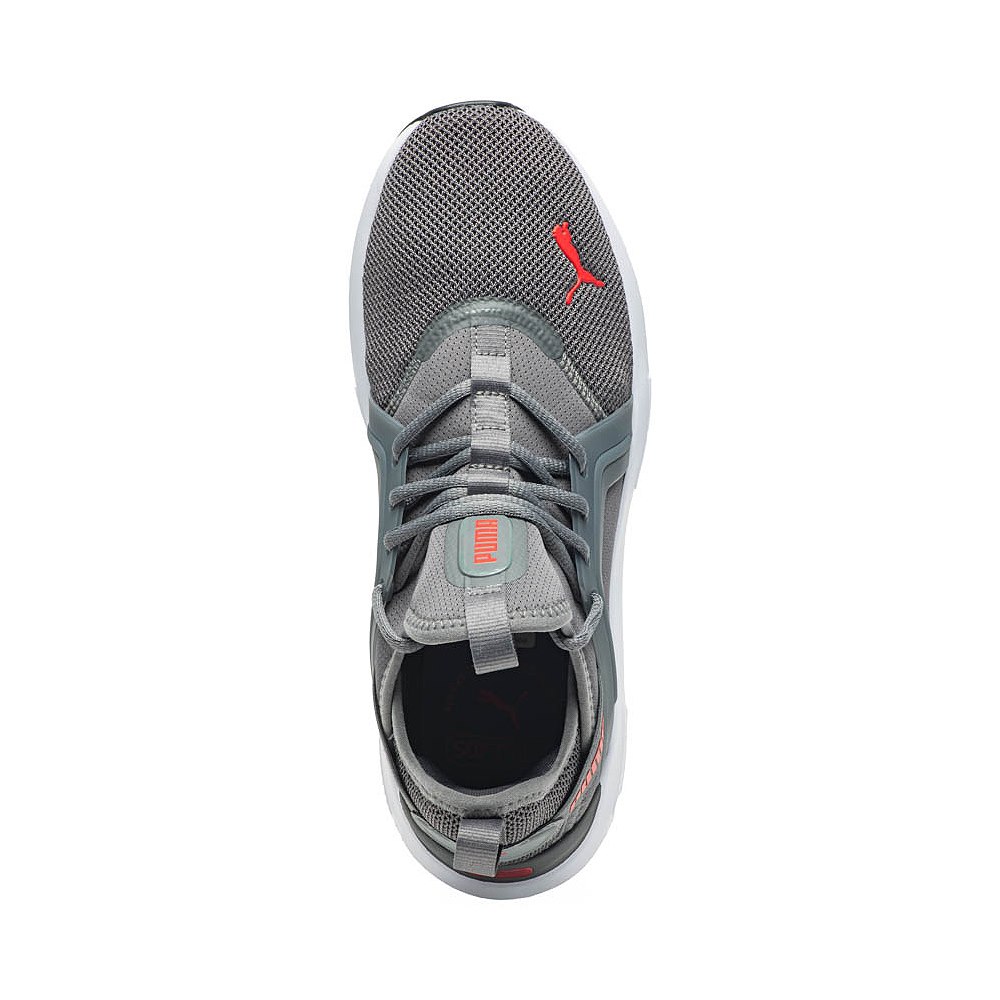 Mens PUMA Softride Enzo 5 Athletic Shoe - Cool Dark Gray / For All Time ...