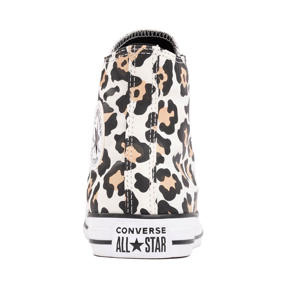 Converse Chuck Taylor All Star High-Top Sneaker - White / Leopard ...