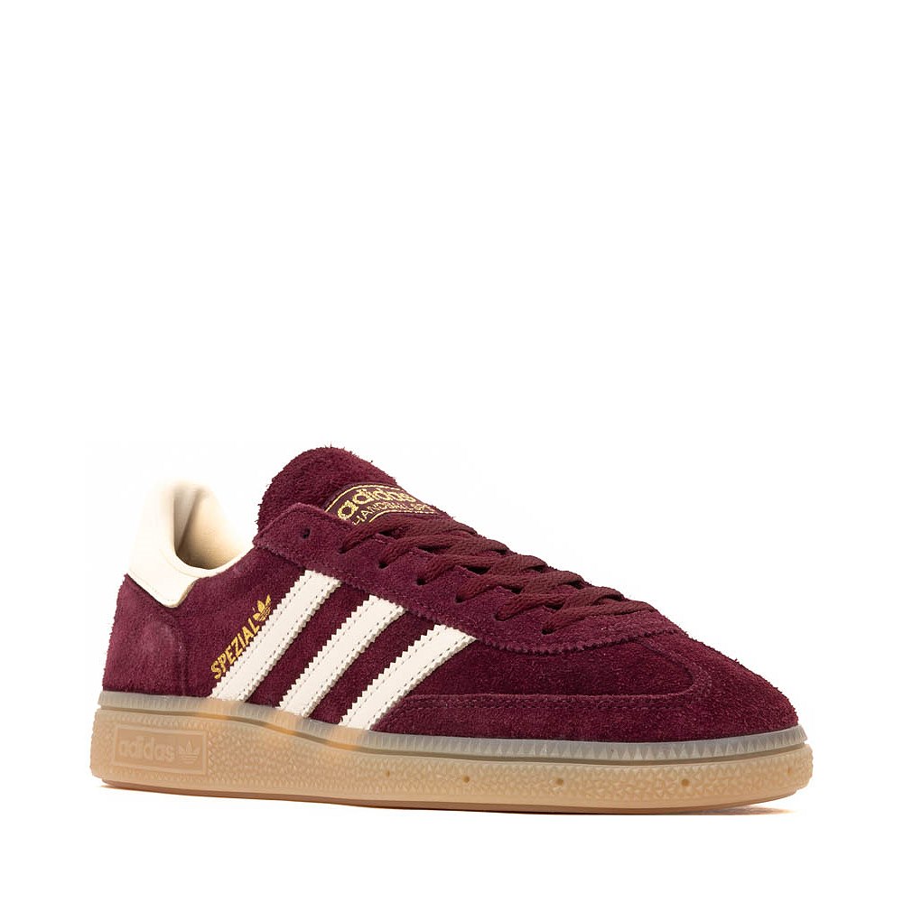 Womens adidas Handball Spezial Athletic Shoe - Maroon / Cream White ...