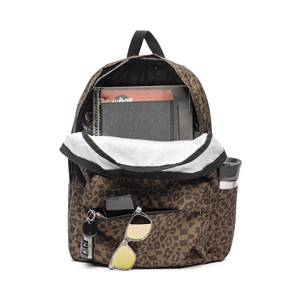Vans Old Skool Backpack - Black / Leopard | JourneysCanada