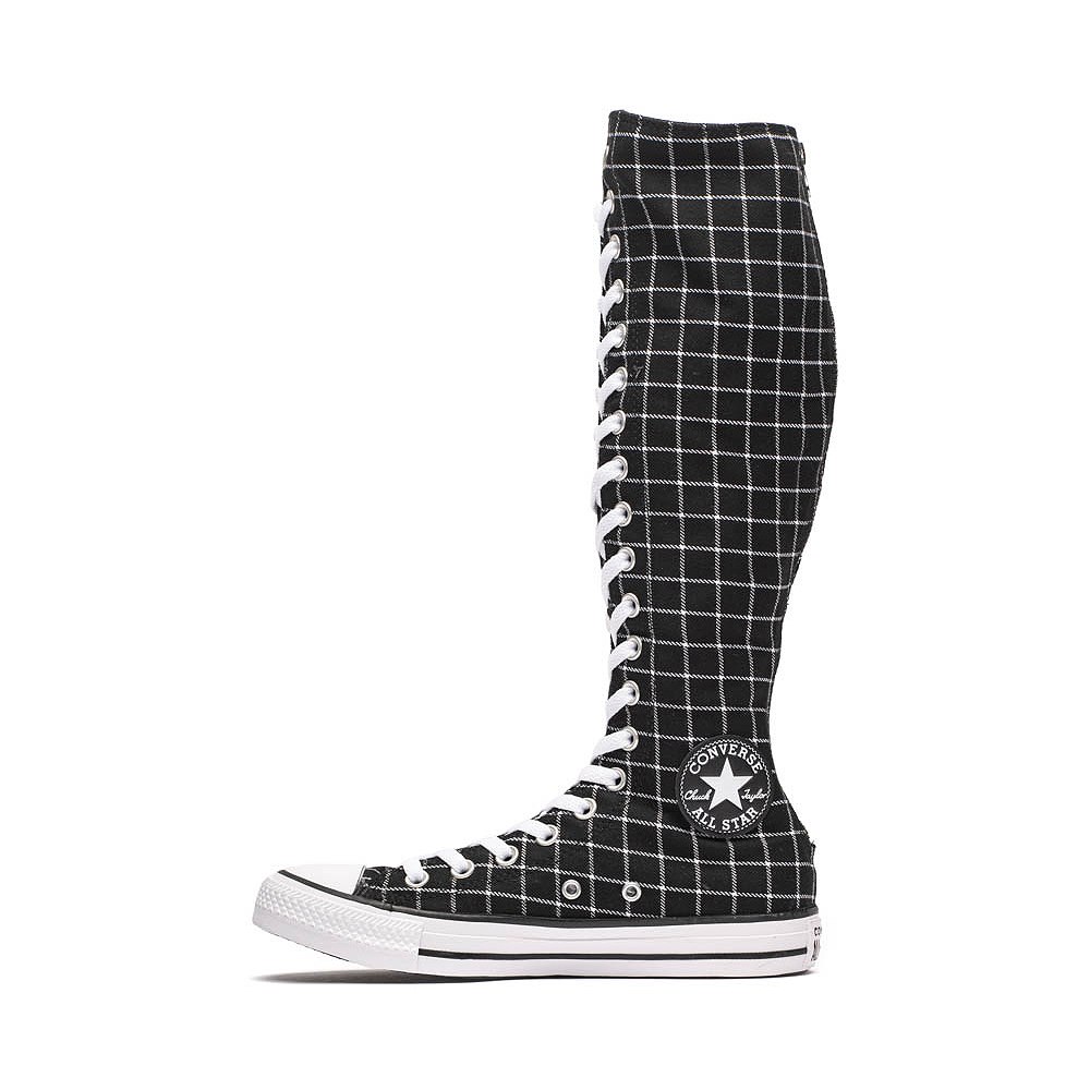 Converse Chuck Taylor All Star XX-Hi Plaid Sneaker - Black / White ...