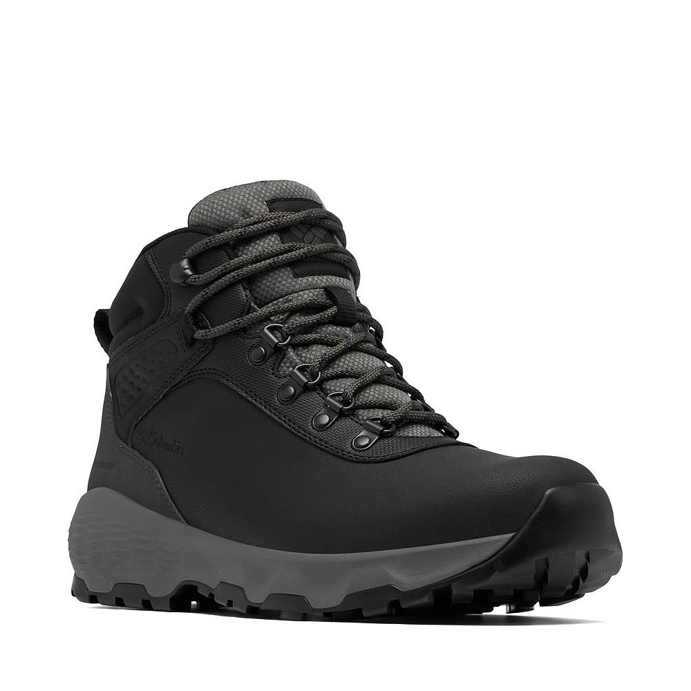 Mens Columbia Newton Wander™ LTR Boot - Black / Grill | JourneysCanada