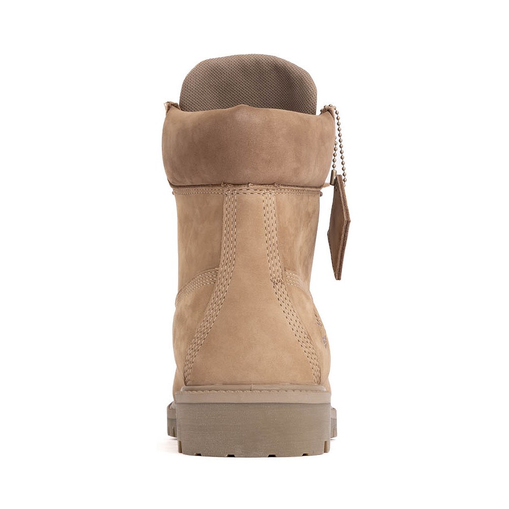Mens Timberland® Premium 6-Inch Double Tongue Waterproof Boot - Khaki ...