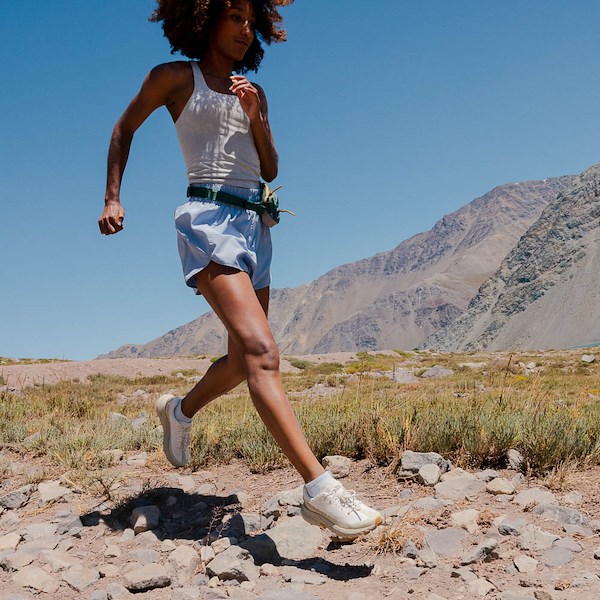 Womens Merrell Agility Peak 5 Running Shoe - Chalk / Basalt ...