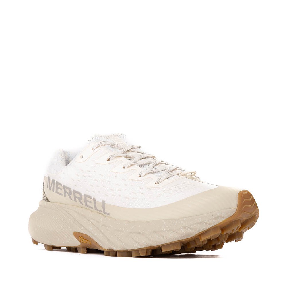 Womens Merrell Agility Peak 5 Running Shoe - Chalk / Basalt ...