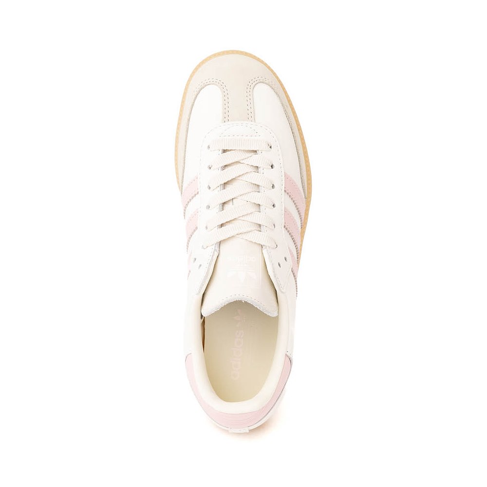 Womens adidas Samba OG Athletic Shoe - Off White / Sandy Pink / Gum ...