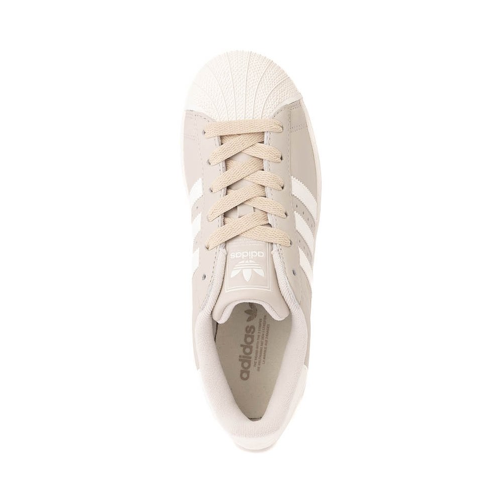 Womens adidas Superstar II Athletic Shoe - Wonder Alumina / Off White ...