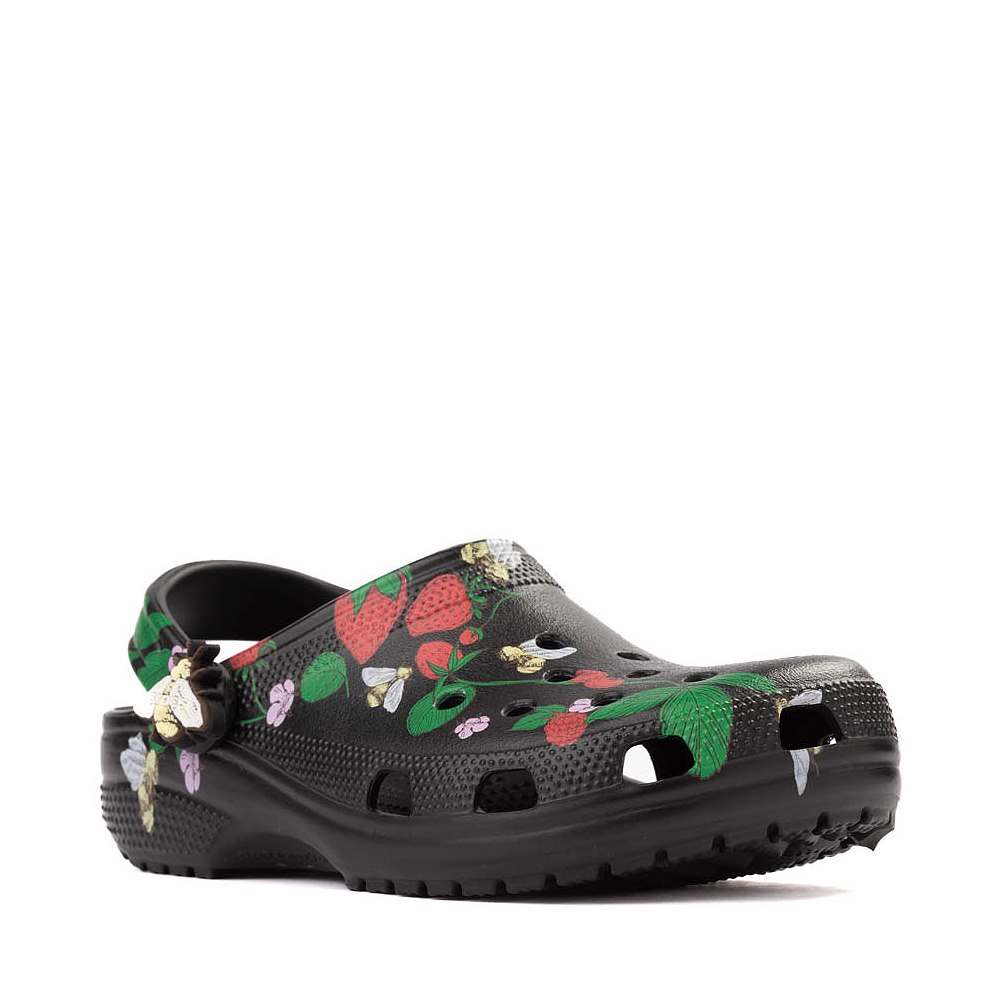 Crocs Classic Berries & Bees Clog - Black | JourneysCanada