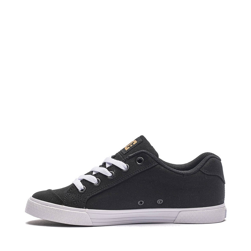 Womens DC Chelsea TX Skate Shoe - Black / Gold | JourneysCanada